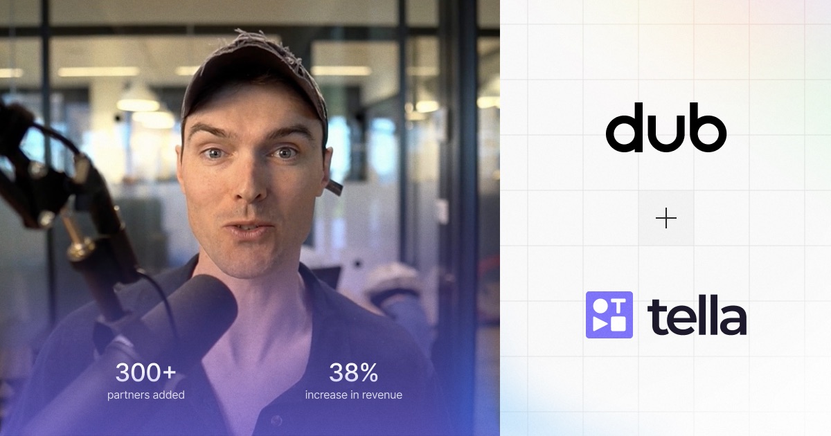 How Tella increased affiliate revenue by 38% in 2 months by switching from Rewardful to Dub | Dub